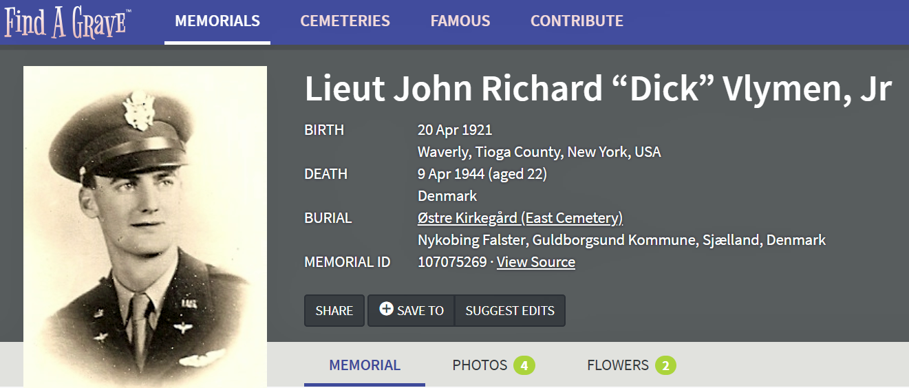 US flyvergrave på Lolland Falster – henryhogh